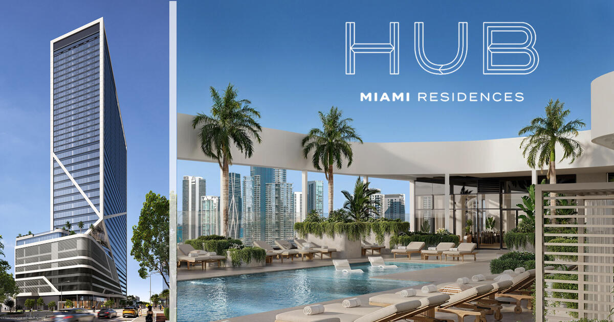 Hub Miami Residences Downtown en español | Precios y planos